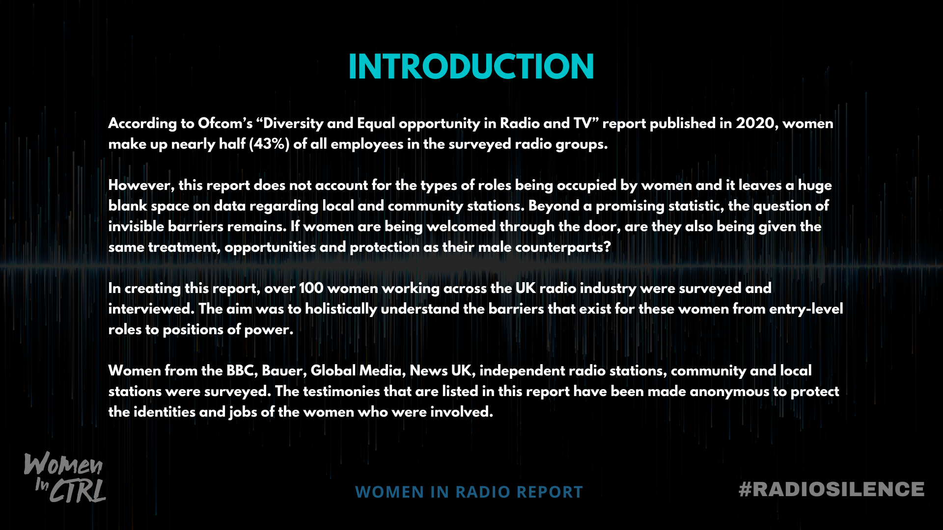 Women in Radio Report – Women in CTRL